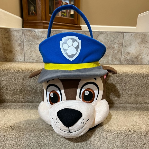 Nickelodeon | Holiday | Paw Patrol Police Man Chase Jumbo Plush Basket ...